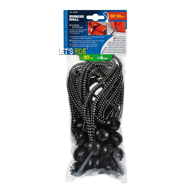Elastic Band 6mm Elastic Bungee Cord - 10 Yard Braided Shock Cord For ...